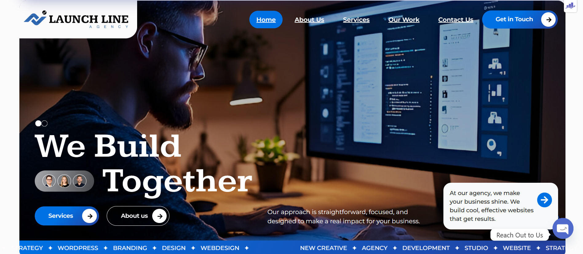 Launch Line Agency: Expert Web Design & Development Services